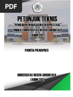 Buku Pedoman Pilmapres 2025 | PDF