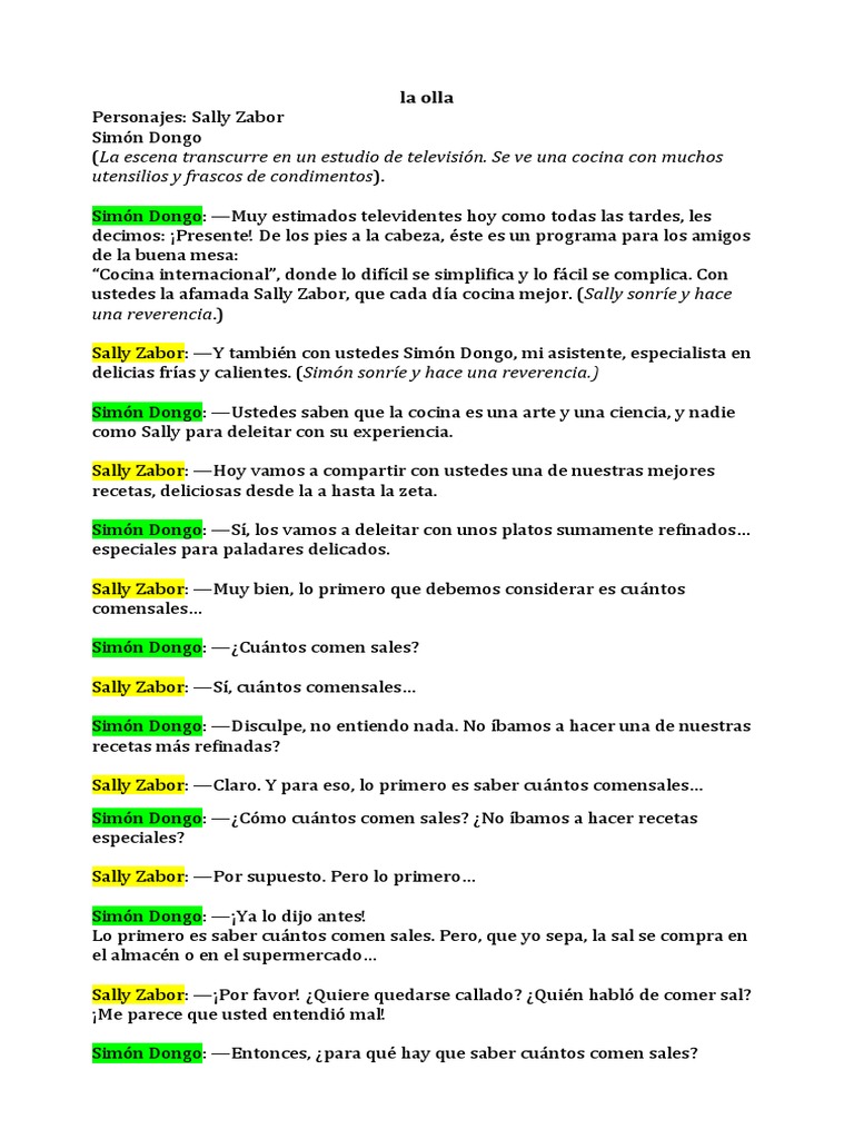 La Olla 3 | PDF | Cocina occidental | Preparación de comida y bebida