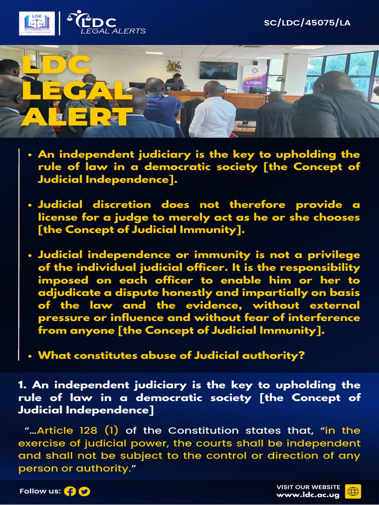 Judicial Independence Doctrine Demystified. | PDF | Law