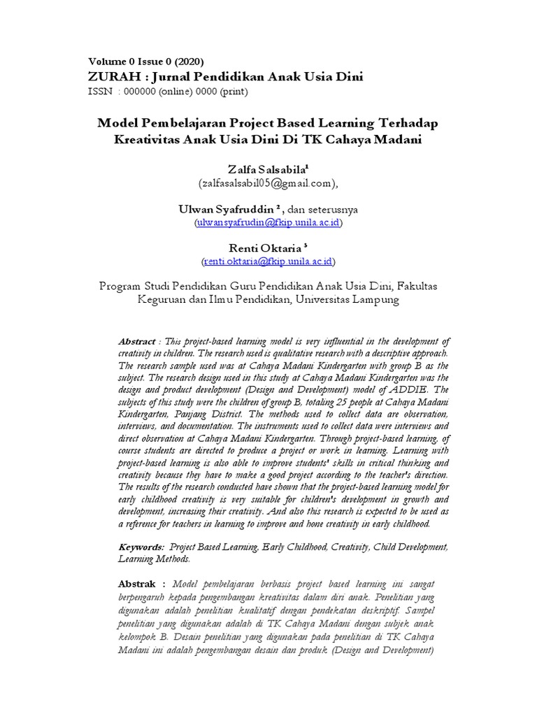 Template Zuriah | PDF | Intelligence | Cognition