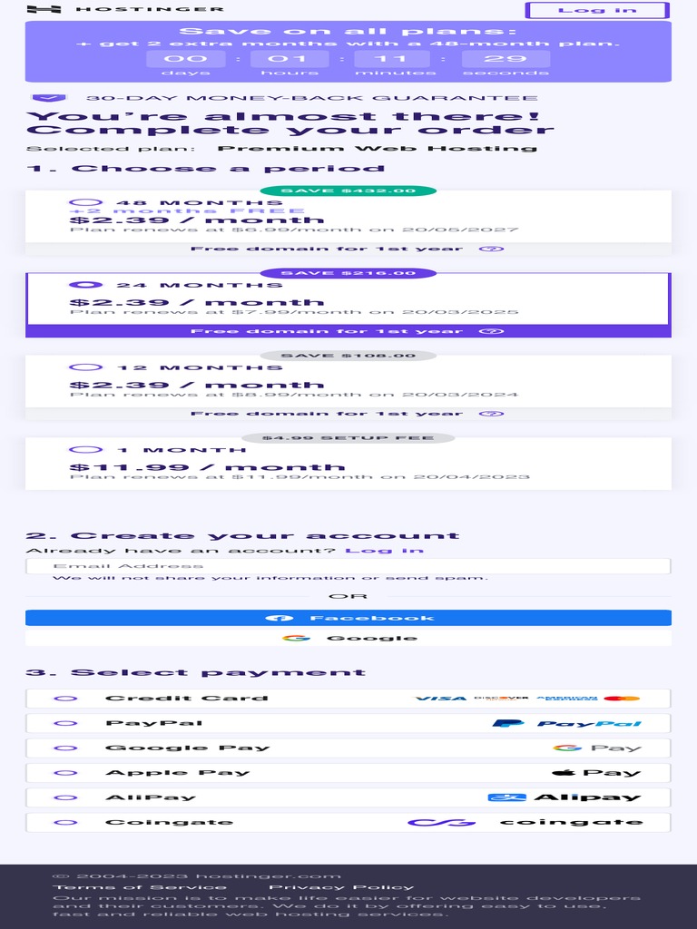 Cart Hostinger | PDF | Business | Law