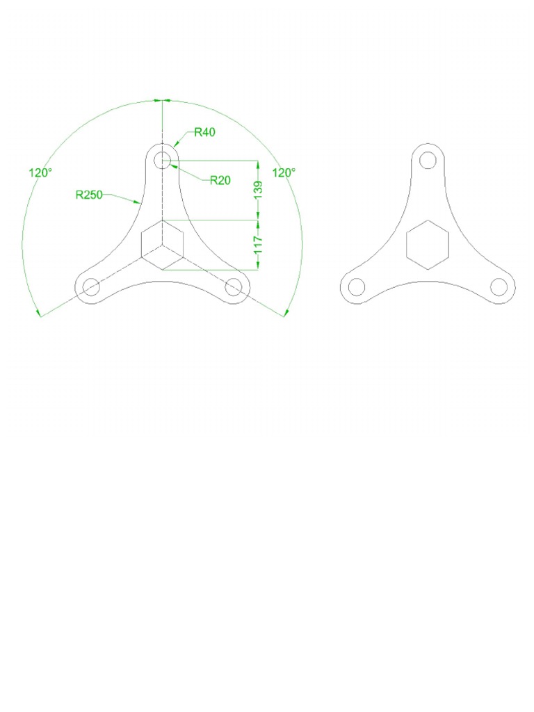 Engineering Drawing Practice 9 | PDF