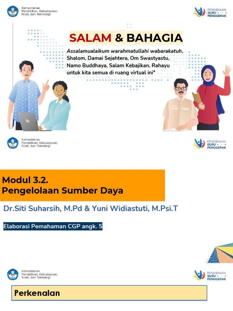 Elaborasi Pemahaman Modul 3.2 (Buat CGP) | PDF | Karier & Perkembangan | Pengembangan Diri