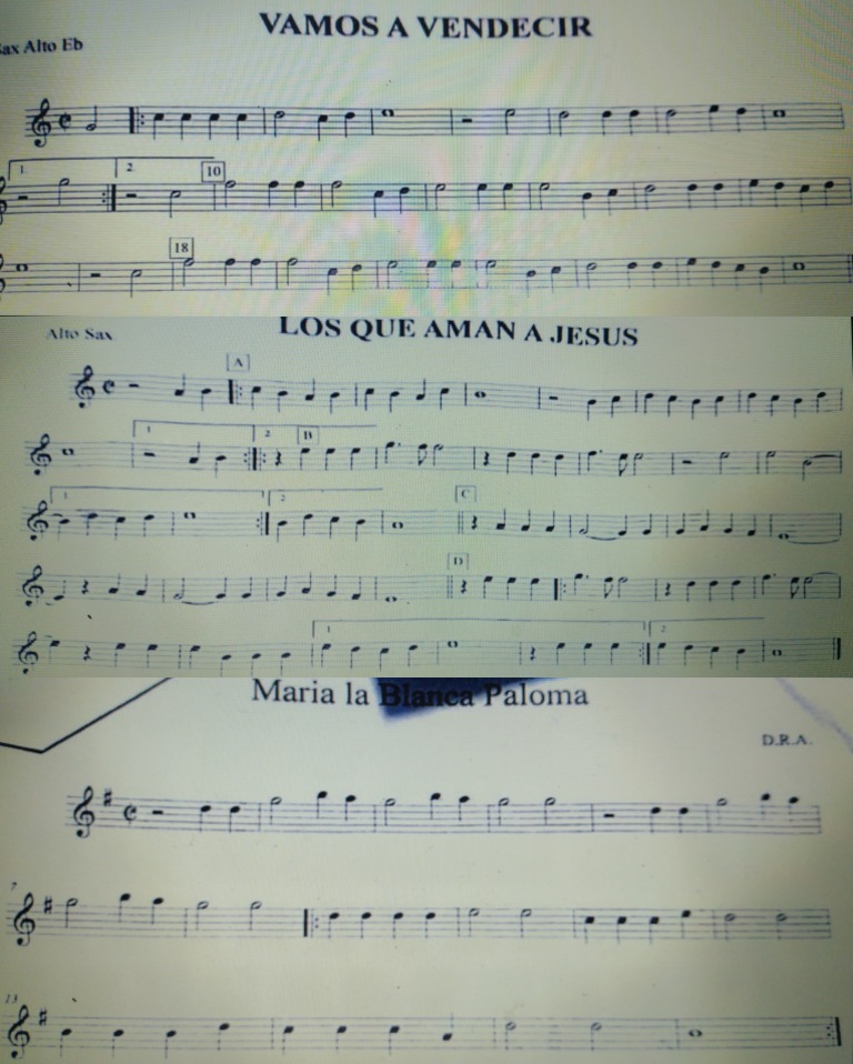 Partituras Saxo Alto | PDF