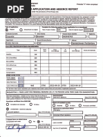 OPM Form 71 - Leave Request Form-1 | PDF | Sick Leave | Social Security ...