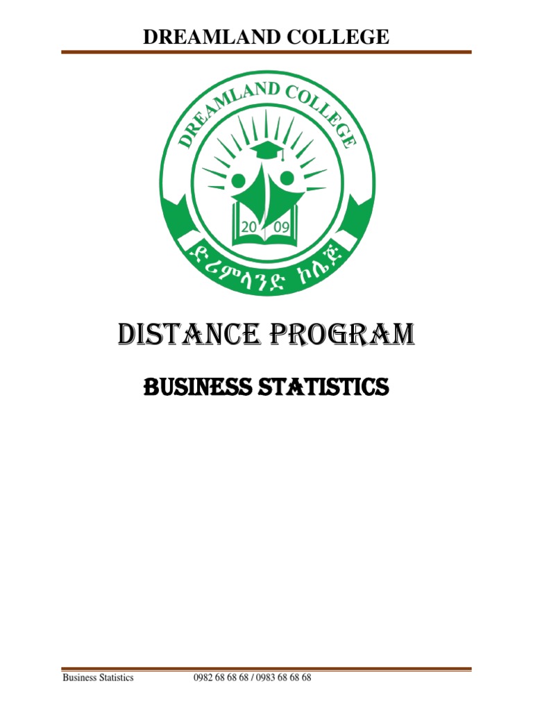 Business Statistics | PDF | Standard Error | Sampling (Statistics) Business Statistics | PDF | Standard Error | Sampling (Statistics)