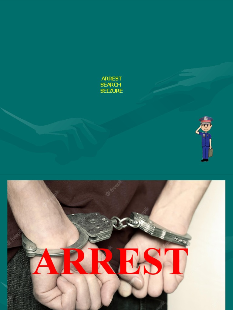 New Arrest, Search and Seizures | PDF | Search Warrant | Arrest