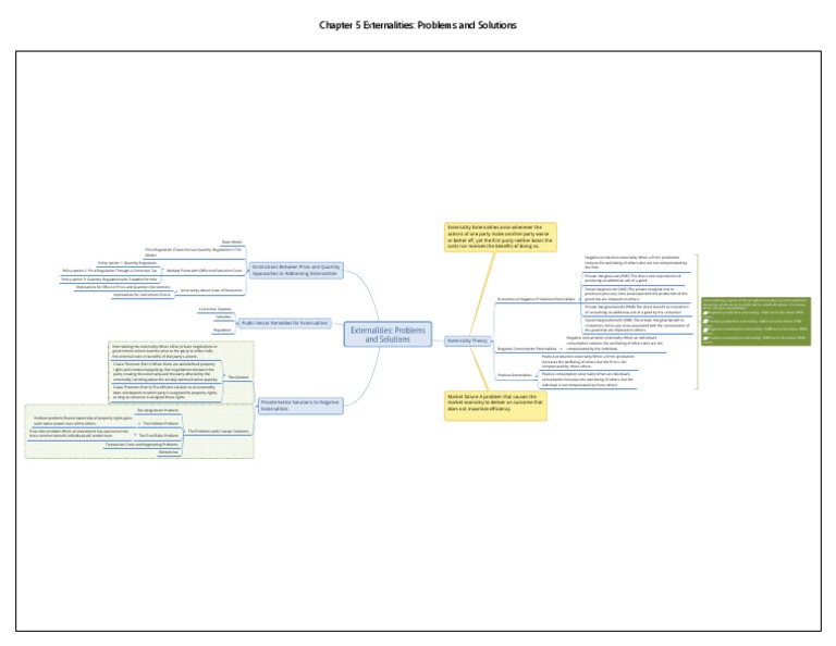 Chapter 5 Externalities Problems Solutions | PDF