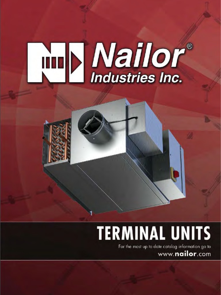 Nailor Catalog Terminal Units Combined | PDF | Duct (Flow) | Home Appliance