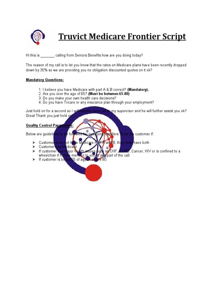 Medicare Frontier Script | PDF