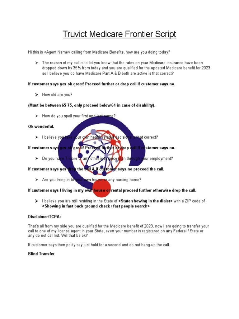 Medicare Frontier Script | PDF
