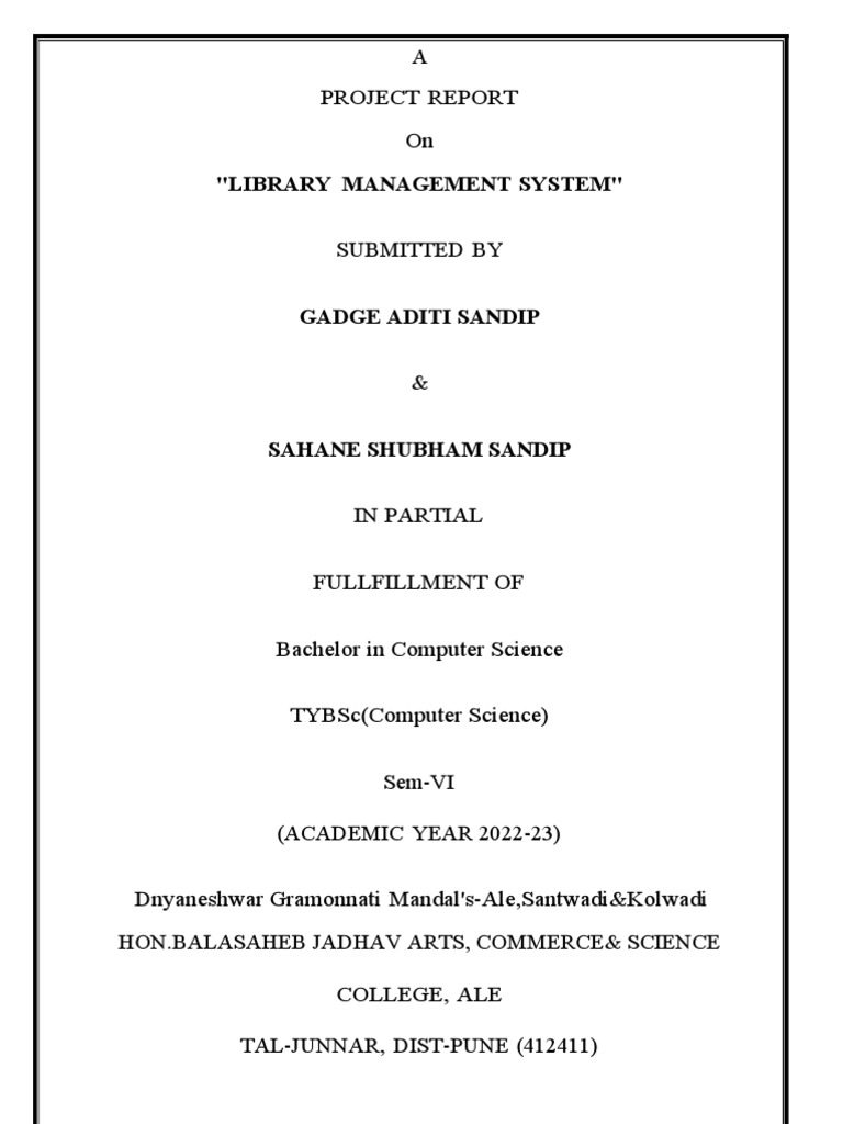 Library MGMT System | PDF | Libraries | User (Computing)