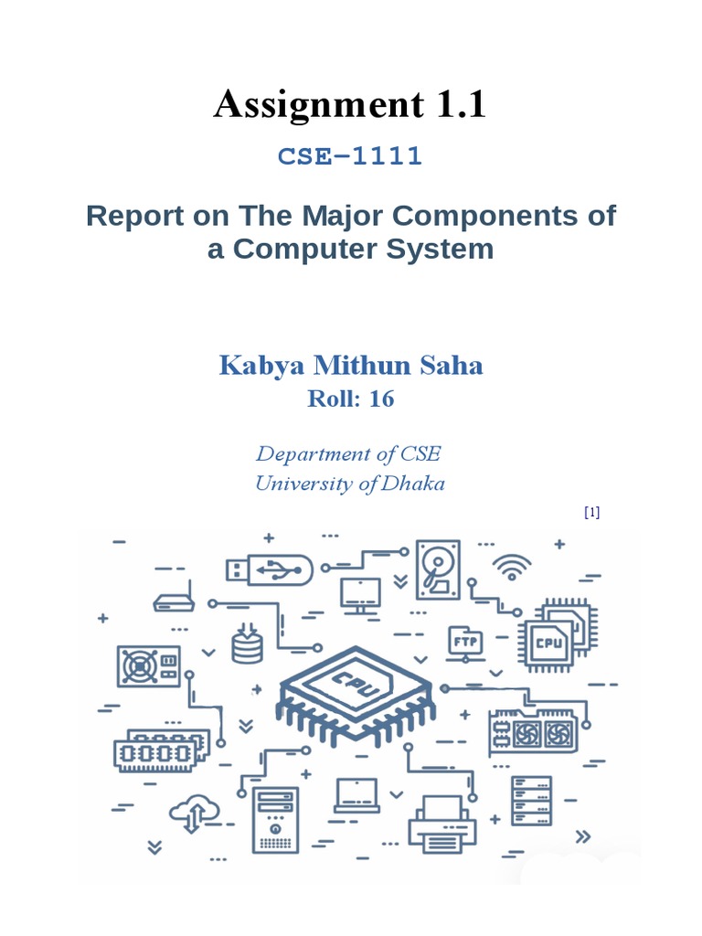 Lab Assignment 1.1 | PDF | Central Processing Unit | Computer Data Storage