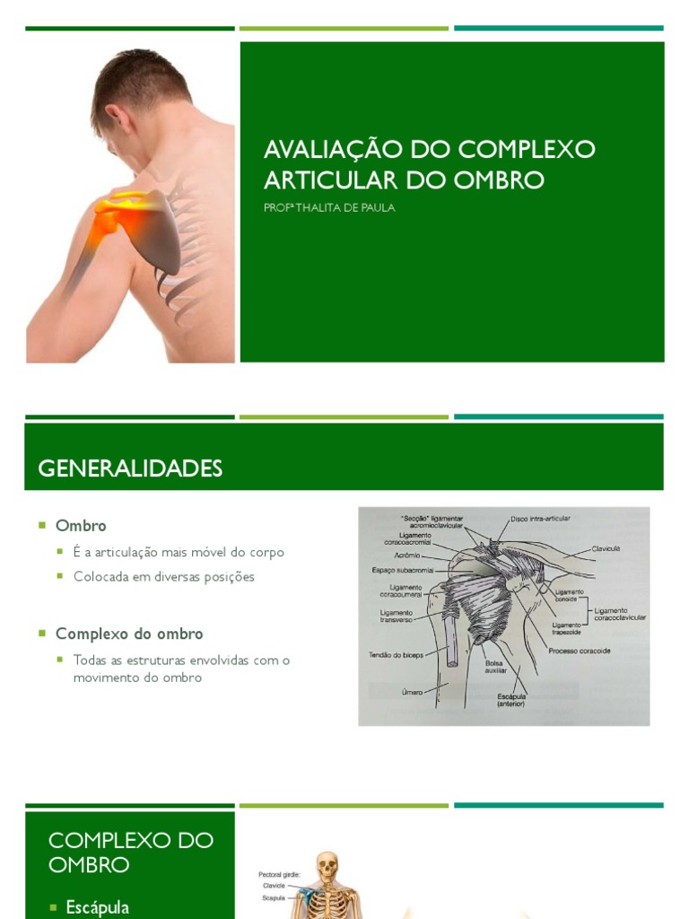 Avaliacao Do Ombro | PDF