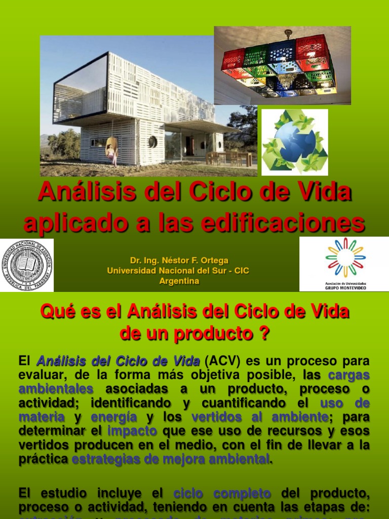 Análisis Del Ciclo De Vida Pdf Evaluación Del Ciclo De Vida