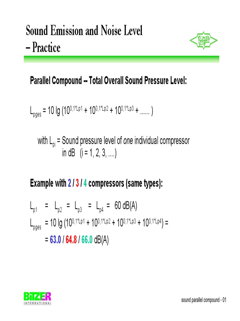 Sound Parallel Calculation - E | PDF