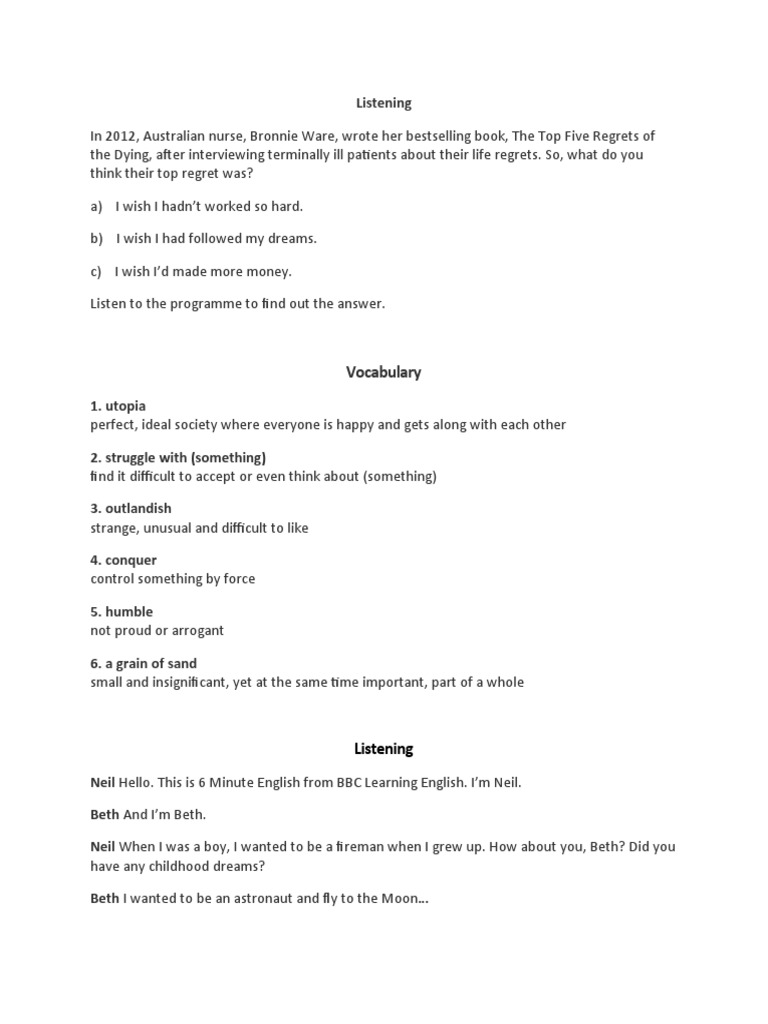 BBC-6 Min English | PDF