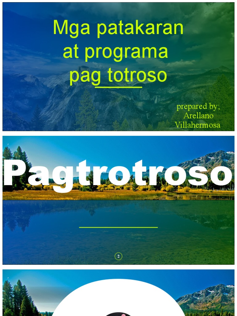 Mga Patakaran at Programa (1) | PDF