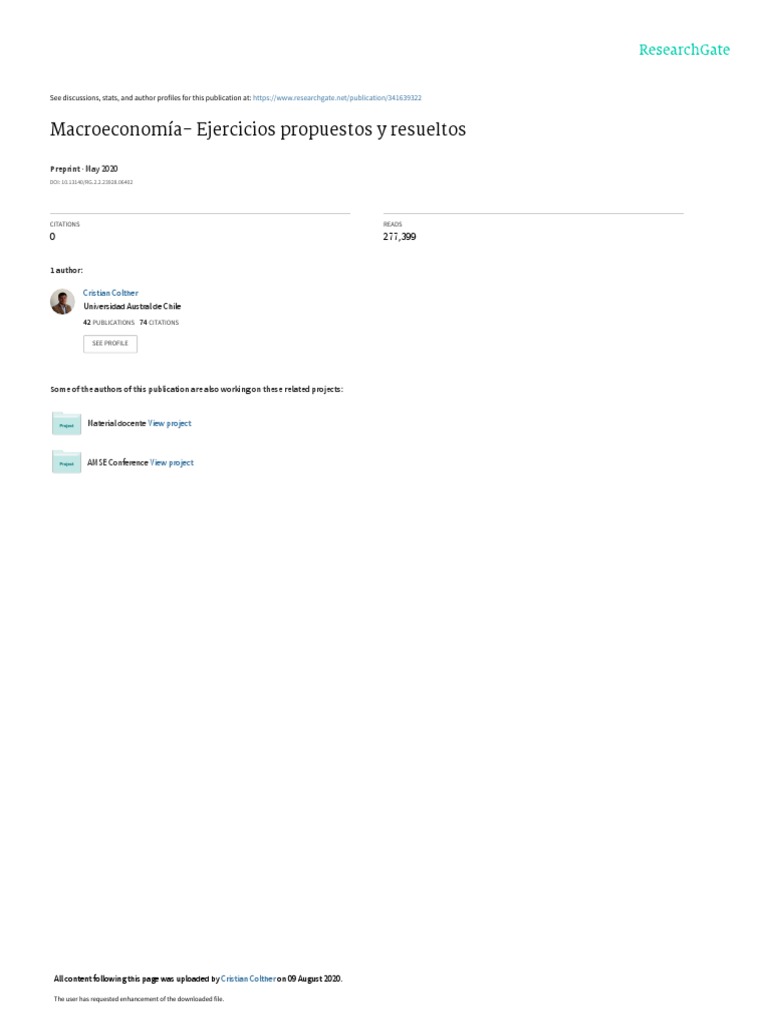 Libroejerciciosde Macroeconomia Iver 6 | PDF | Índice de precios al ...