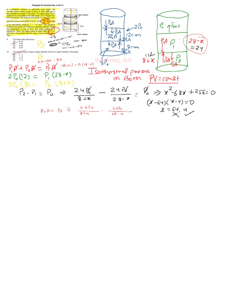 Physics SRG Jee Advanced 2023 Problem | PDF