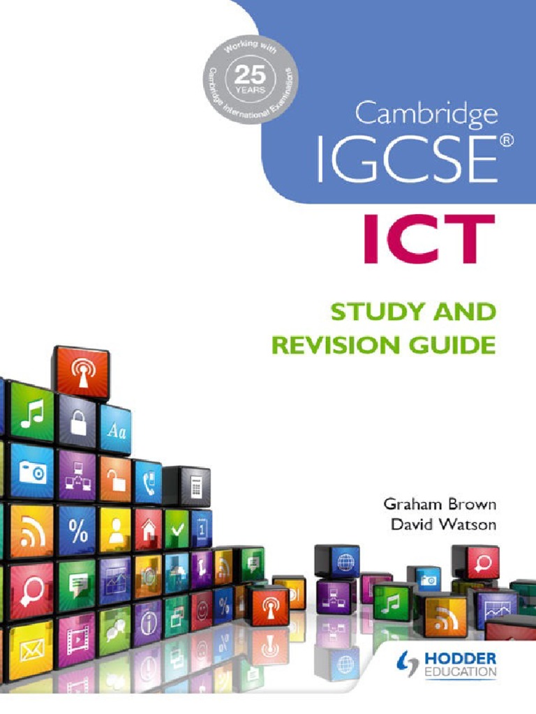 Cambridge IGCSE ICT Study and Revision Guide Study Guide - Graham Brown and David Watson | PDF ...