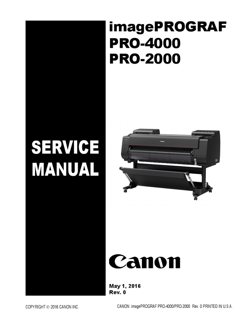 iPF PRO 2000 - 4000 (SM) | PDF | Printer (Computing) | Paper