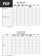 Score Sheet For Pageant | PDF