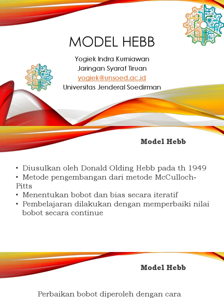 5-Model Hebb - Yogiek Indra Kurniawan | PDF | Metode & Bahan Ajar