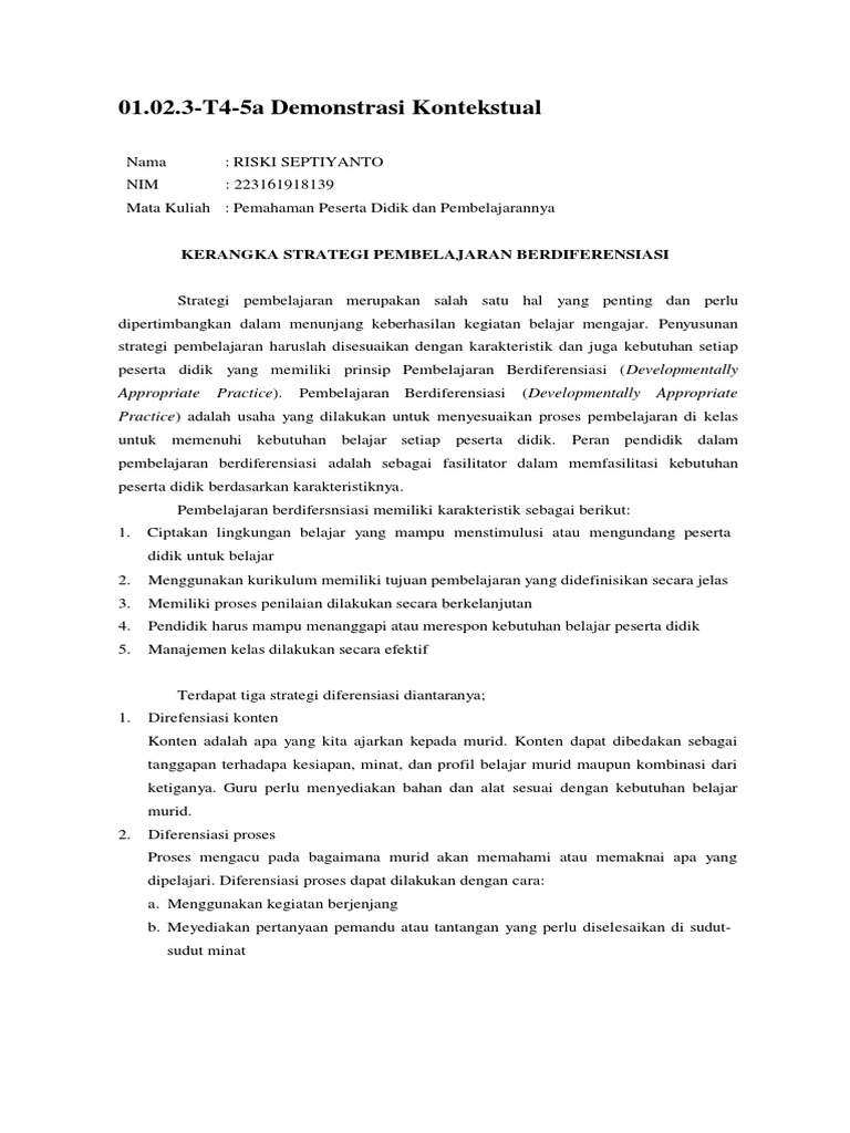01.02.3-T4-5a Demonstrasi Kontekstual | PDF