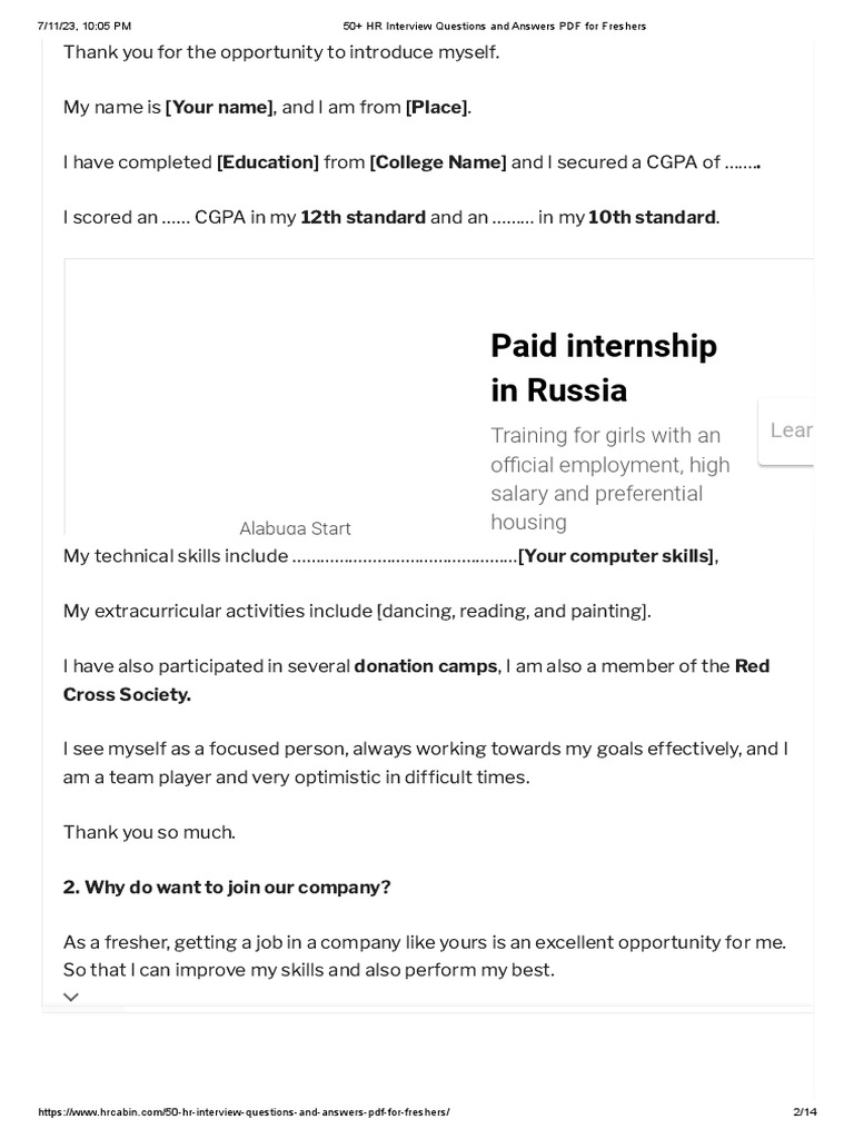 50-hr-interview-questions-and-answers-pdf-for-freshers-pdf