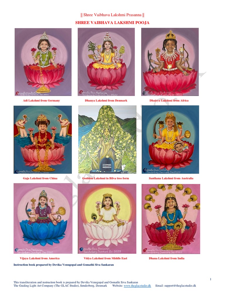 Lakshmi Pooja Guide for Devotees | PDF | Devi