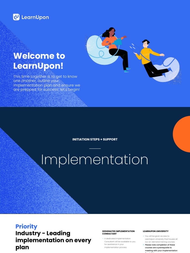 LearnUpon Implementation Overview | PDF