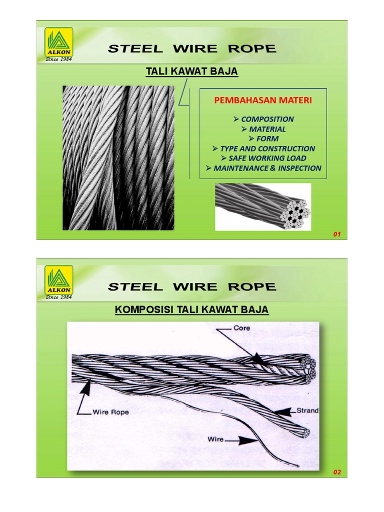 03 - Tali Kawat Baja | PDF
