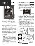 Notifier FCM 1 Supervised Control Module | PDF | Switch | Relay