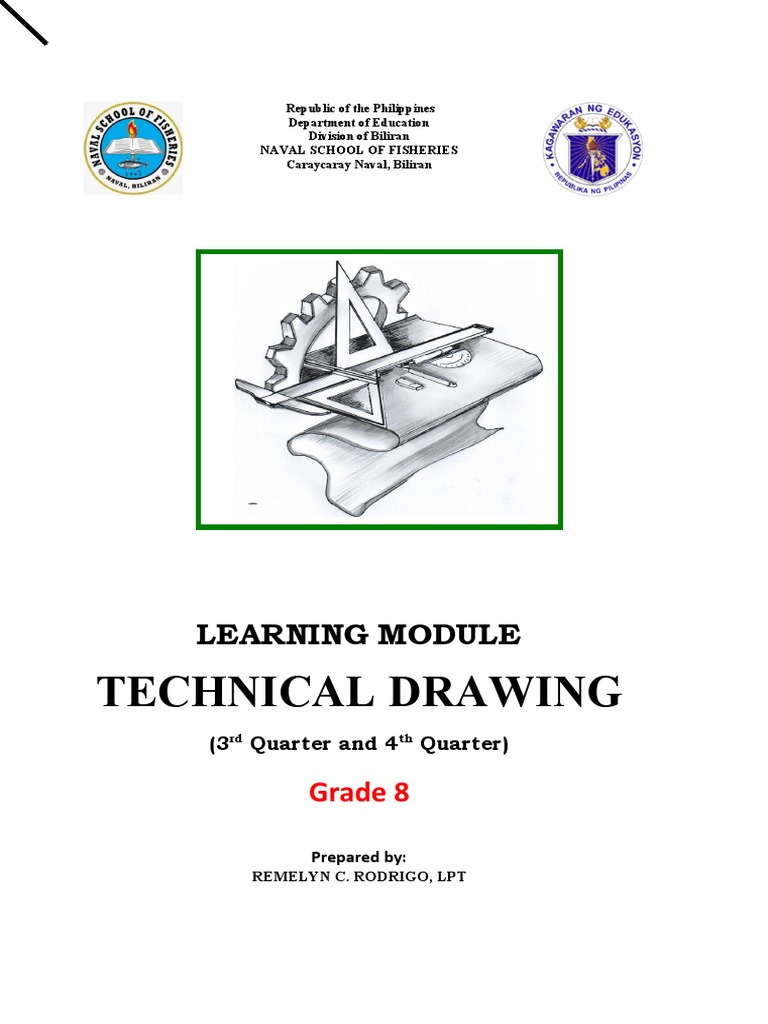 Tech.drawing Module 8 (3rd and 4th Quarter) | PDF | Circle | Polygon