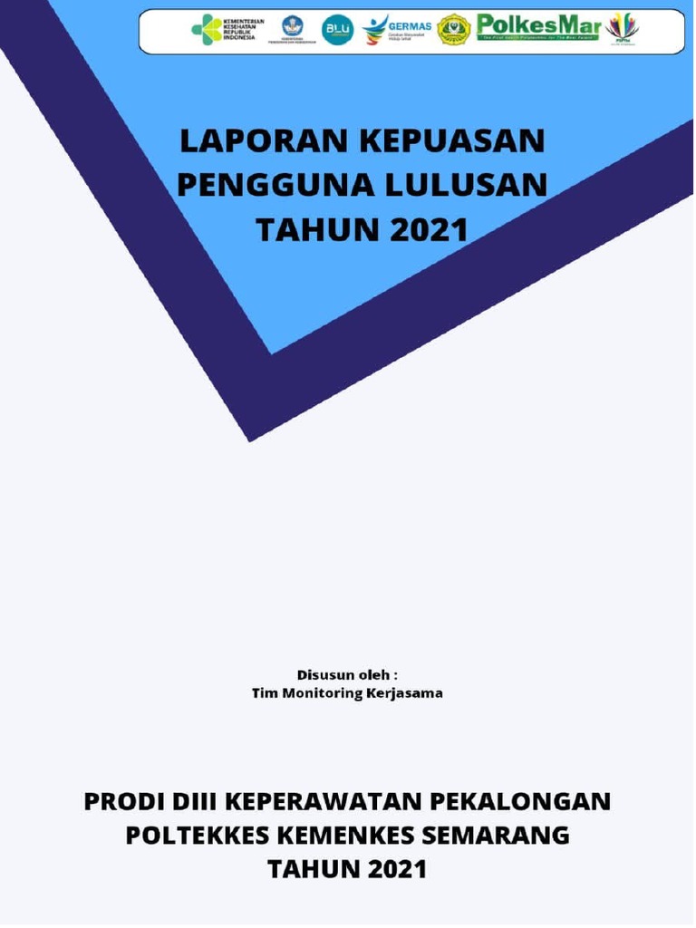 Lap. Survey Kepuasan Pengguna Lulusan 2021 Edit by Illa | PDF