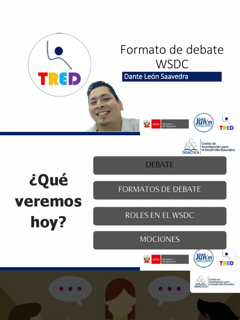 Formatos y Roles en el Debate WSDC | PDF | Pensamiento | Lógica