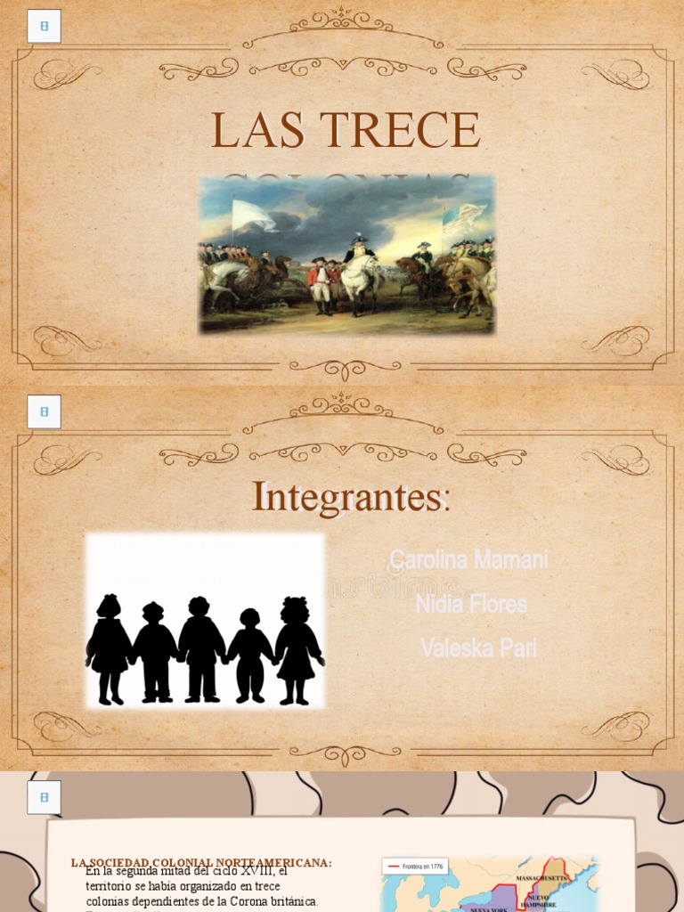 Las Trece Colonias | PDF | Trece colonias