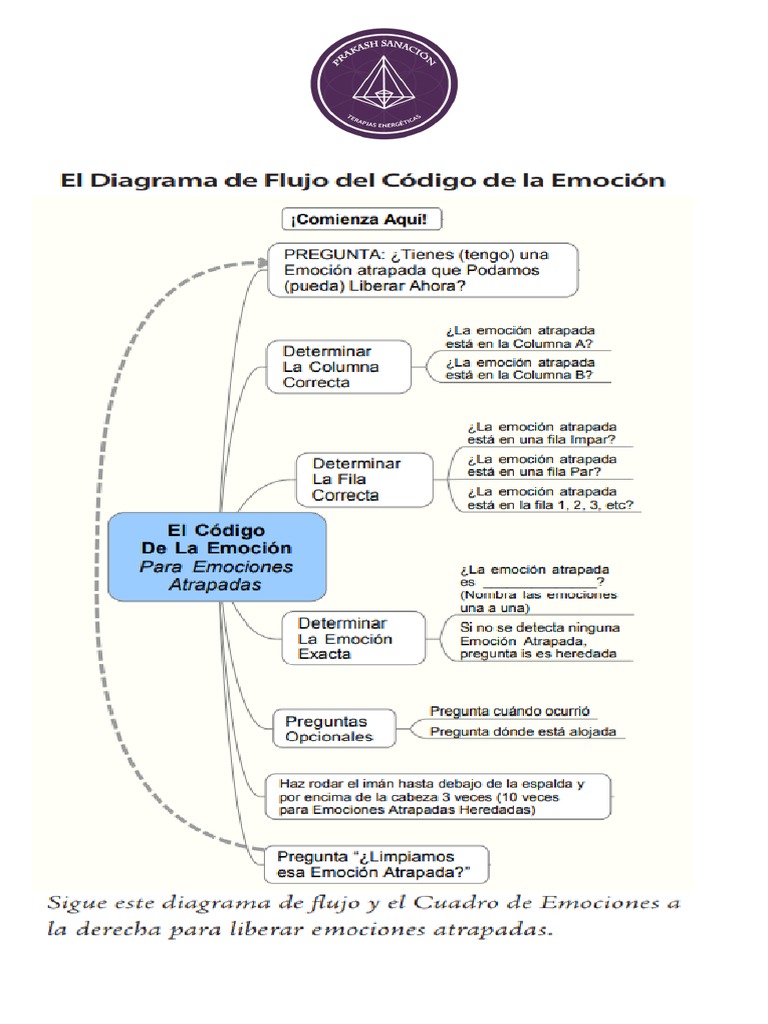 Diagrama de flujo del código de la emoción | PDF