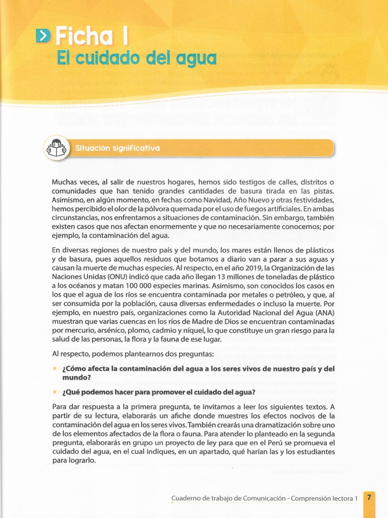 Cuidado Del Agua | PDF