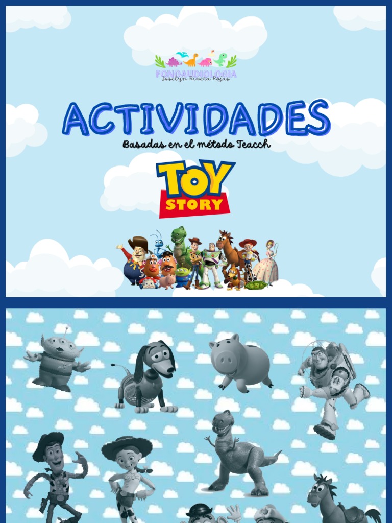 Actividades Teacch Toy Story PDF | PDF