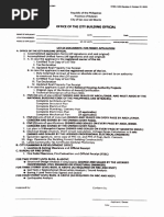 Building Permit All Forms | PDF | Electrical Wiring | Notary Public