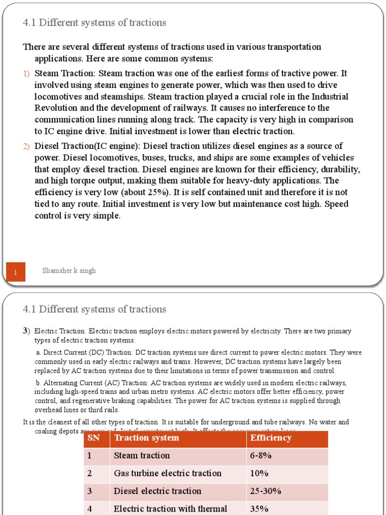 Diesel Traction Systems Overview | PDF | Rail Transport | Diesel Engine