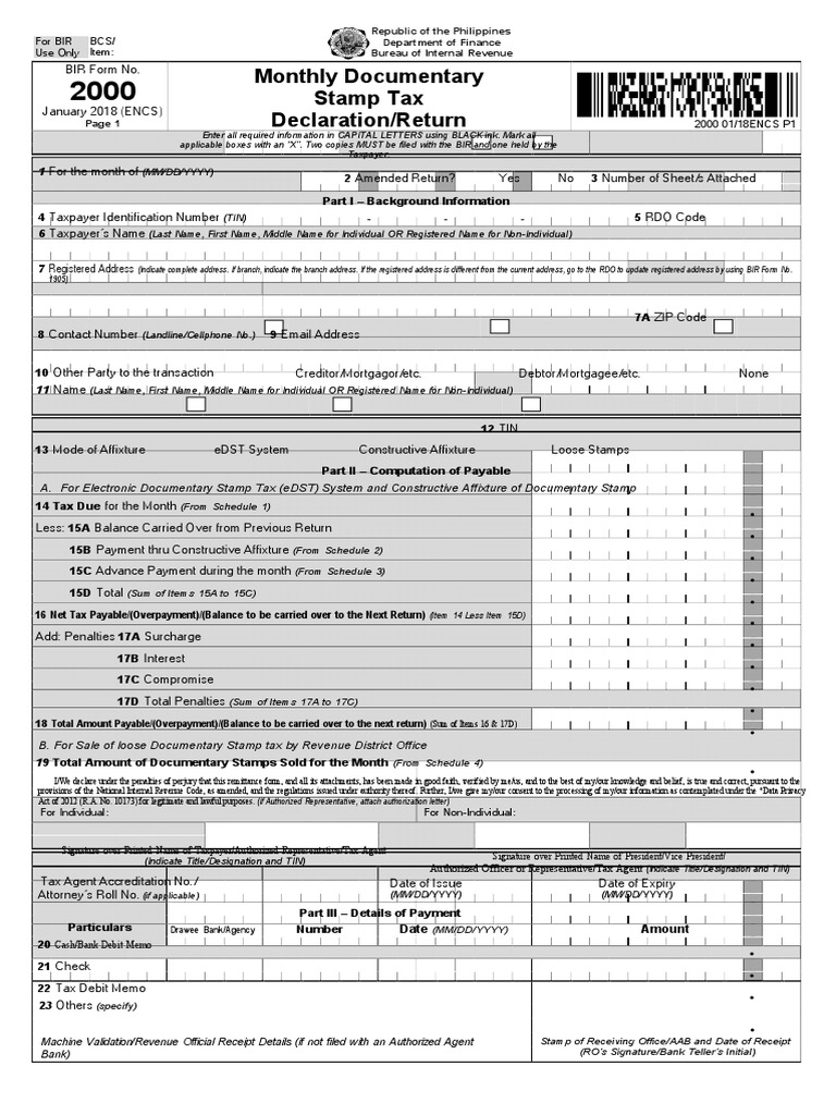 2000-DST Jan 2018 Final | PDF | Taxes | Stocks