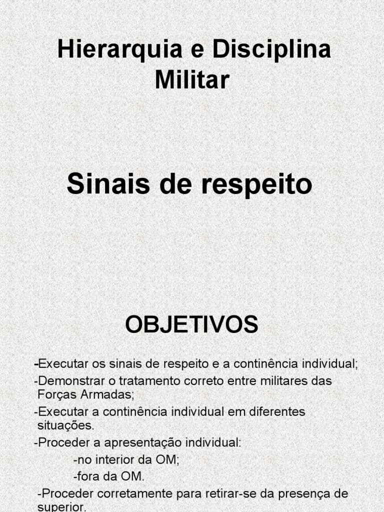 Hierarquia e Disciplina Militar B-101 | PDF | Bandeira Hierarquia e Disciplina Militar B-101 | PDF | Bandeira