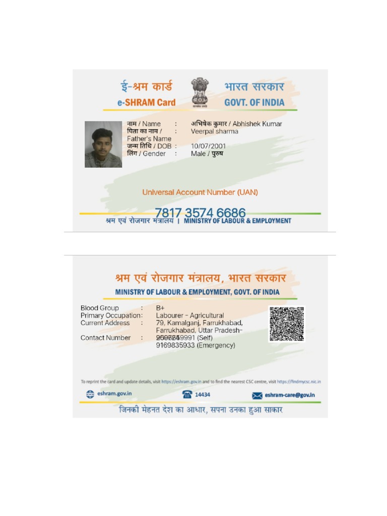 Badwa Card | PDF