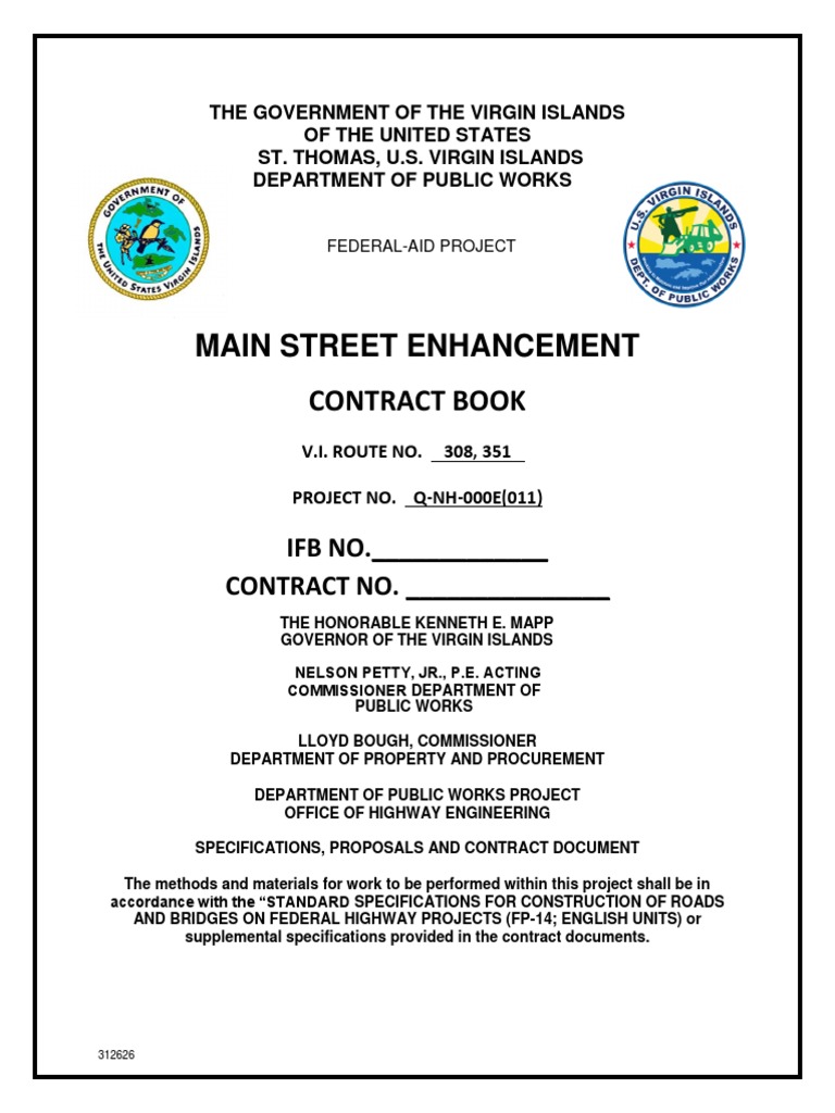 Main Street ReBid Contract Book | PDF | Registered Mail | Guarantee