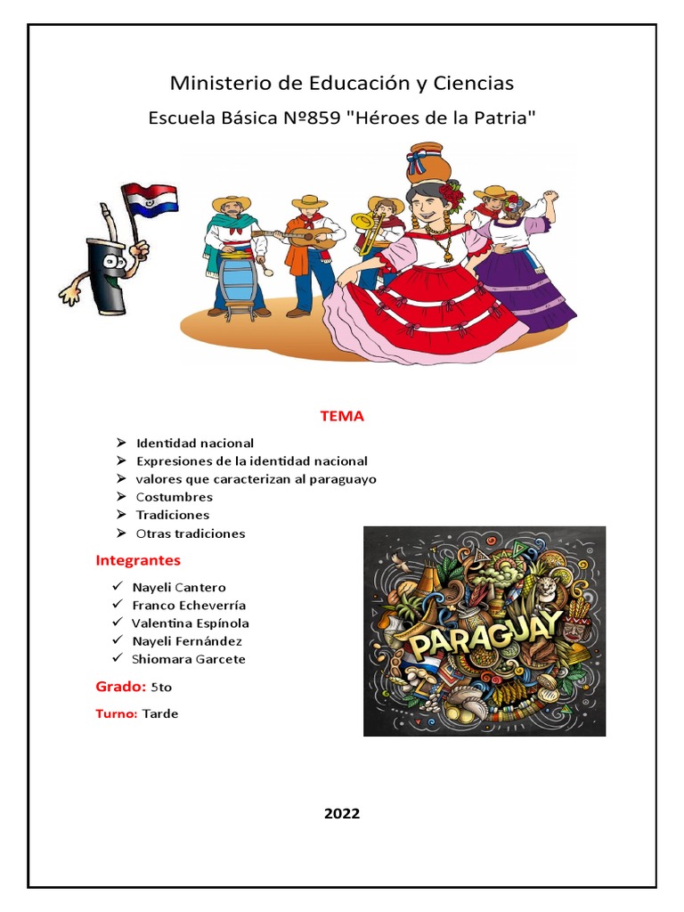 5 Togrado Pdf Paraguay Tradiciones