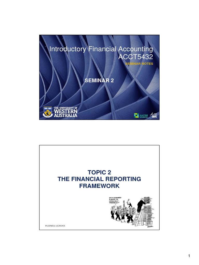 ACCT5432-17 - S2 - Seminar Week 2 | PDF | Debits And Credits ...