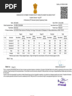 ITI Electrician Mark Sheet - Aug 2023 | PDF